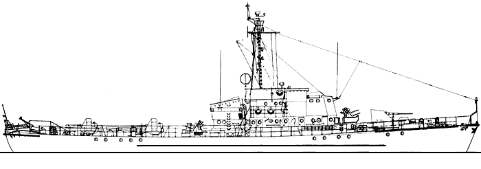 Large submarine chasers - Project 122bis